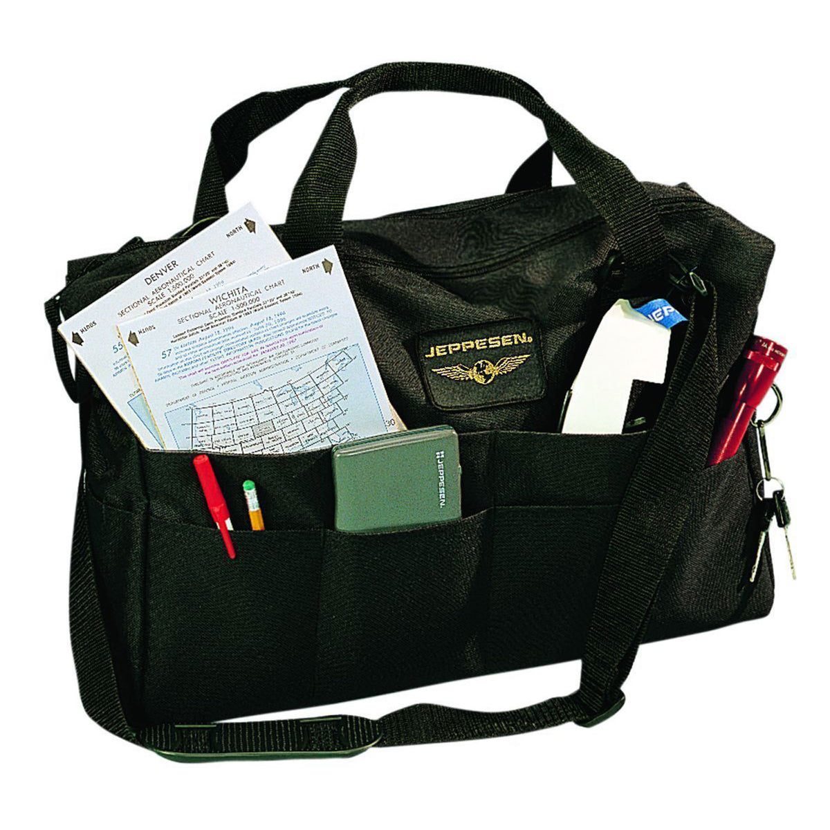 Jeppesen Student Pilot Book Bag | Durable Aviation Flight Bag – Pilots ...