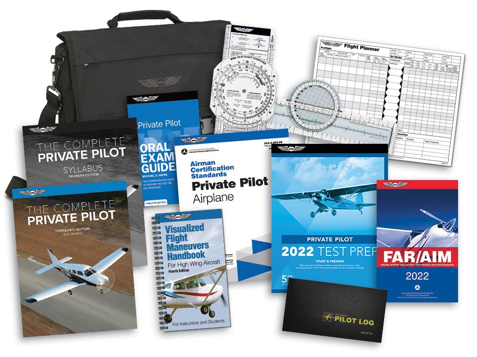 ASA - Complete Private Pilot Kit - Part 61 High Wing | ASAPVT61KIT ...