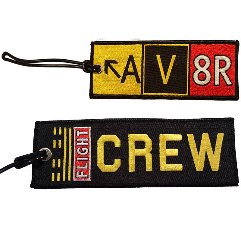 Pilot Expressions - Av8R Crew Tag, Embroidered | OPEX585 – Pilots HQ LLC.