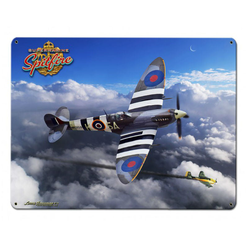 Vintage Signs - Spitfire 30in x 24in | LG794 – Pilots HQ LLC.