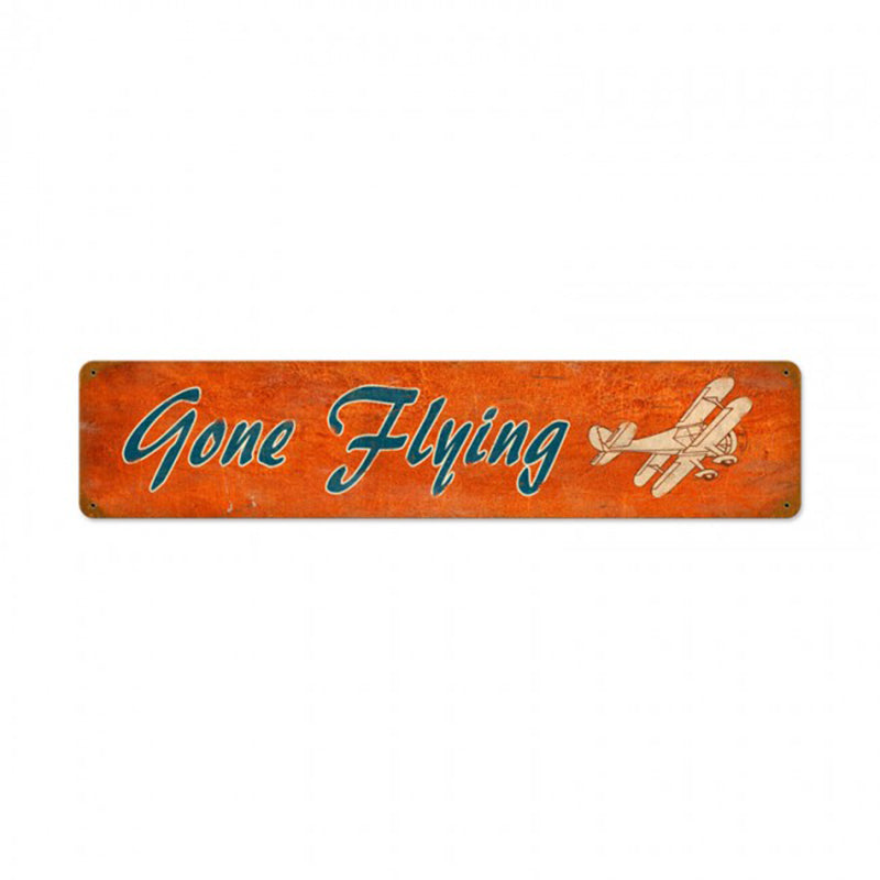 Vintage Signs - Gone Flying Sign | PTS339 – Pilots HQ LLC.