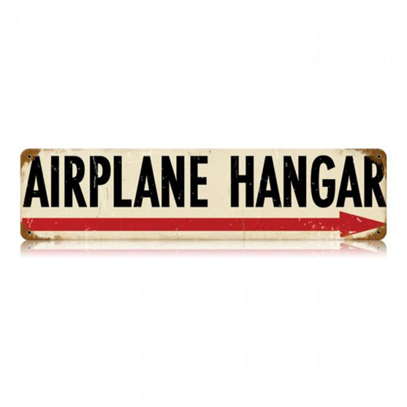 Vintage Signs - Airplane Hangar 5 x 20 Sign | V483 – Pilots HQ LLC.